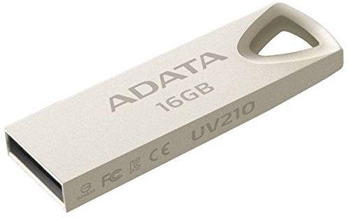 ADATA Flash Memory, 16 GB, Stainless, UV210 Elghazawy Shop