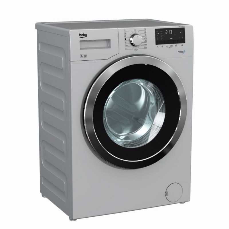 Beco Front Loading Washing Machine, 8Kg, Digital, Silver, WTV 8612 XMC ...