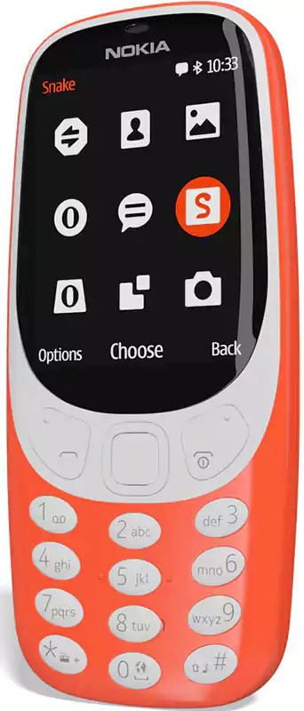 Nokia 3310 Mobile Phone Dual Sim 16 Mb 16 Mb Ram 2g Orange