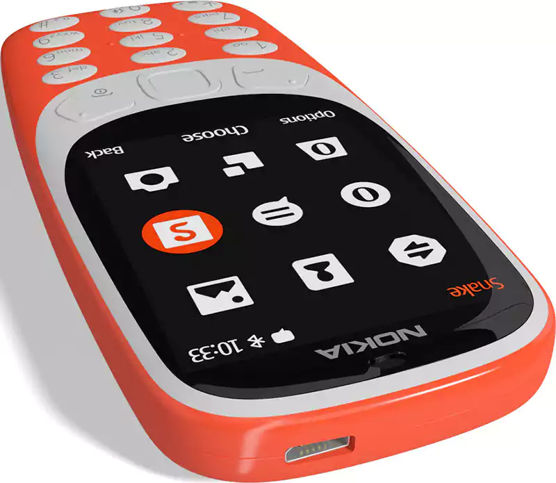 Nokia 3310 Mobile Phone, Dual SIM, 16 MB, 16 MB RAM, 2G, Orange ...